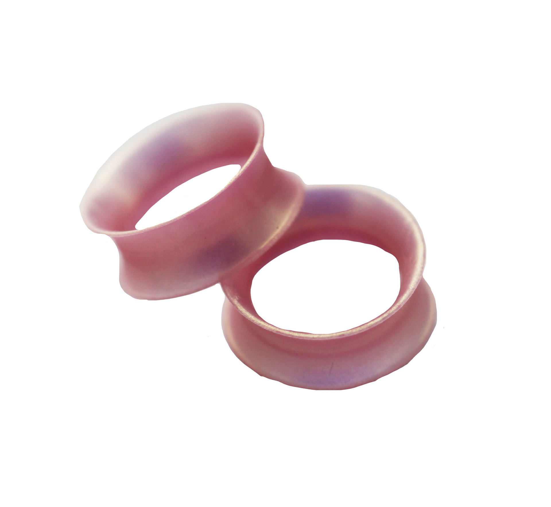 Vintage Pink Pearl Silicone Kaos Eyelets – Identity Body Piercing