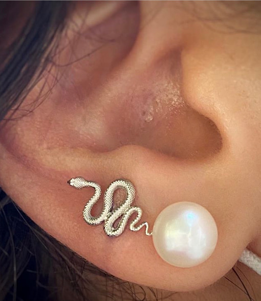 Large Snake End – Identity Body Piercing