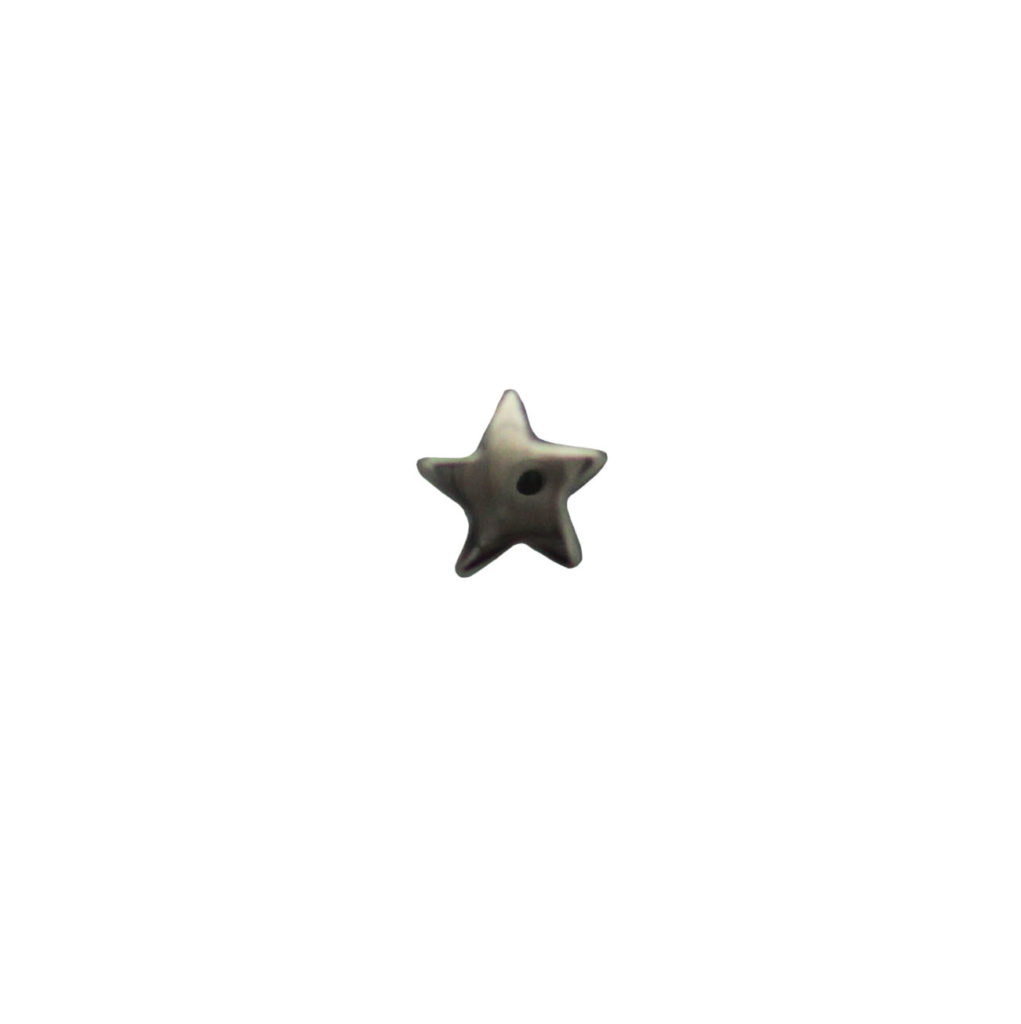 Titanium Star End – Identity Body Piercing