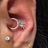 Spider Threadless End – Identity Body Piercing