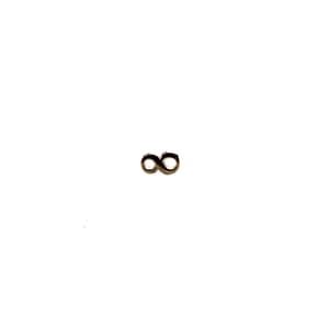 Infinity Sign in Yellow Gold – Identity Body Piercing